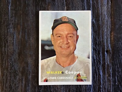 1957 Topps - #380 Walker Cooper | eBay