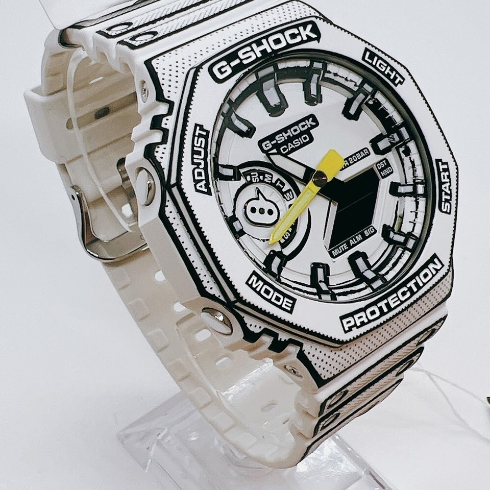 Casio G-SHOCK GA-2100MNG-7AJR Tough Watch Japan 45mm 20ATM G-SHOCK ...