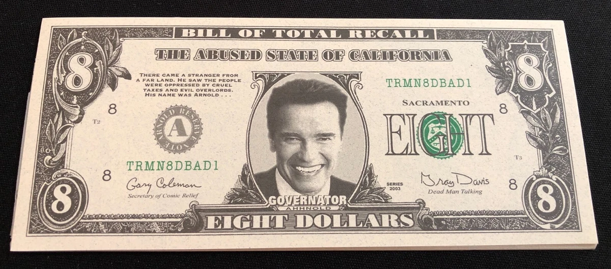 $8 Bill