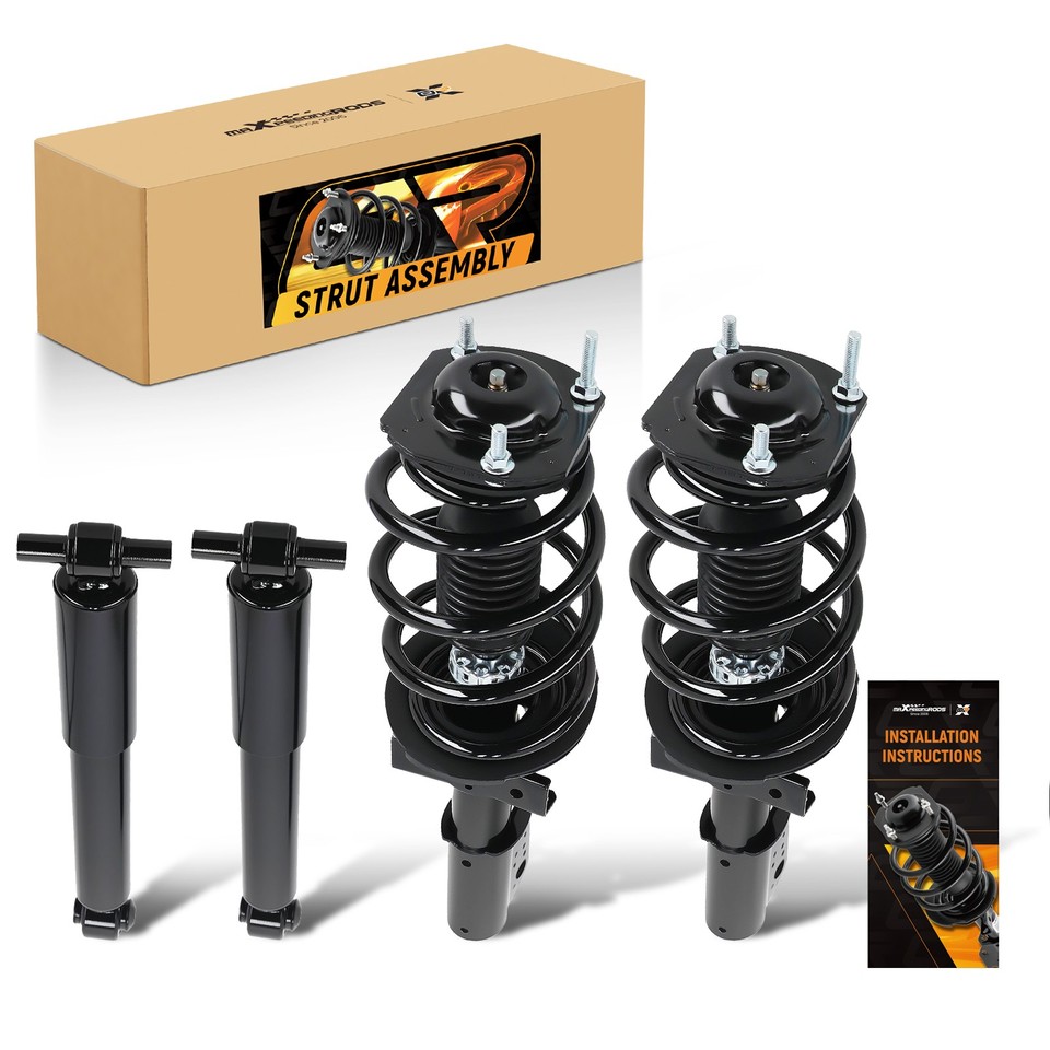 Front + Rear Struts Shock Set For Chevy Traverse GMC Acadia Buick ...