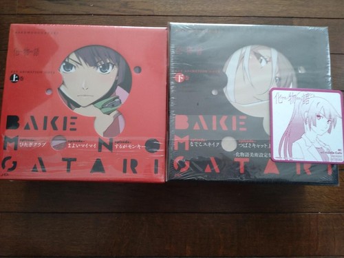 Bakemonogatari KEY ANIMATION NOTE Volumes 1 and 2 set with bonus # ...