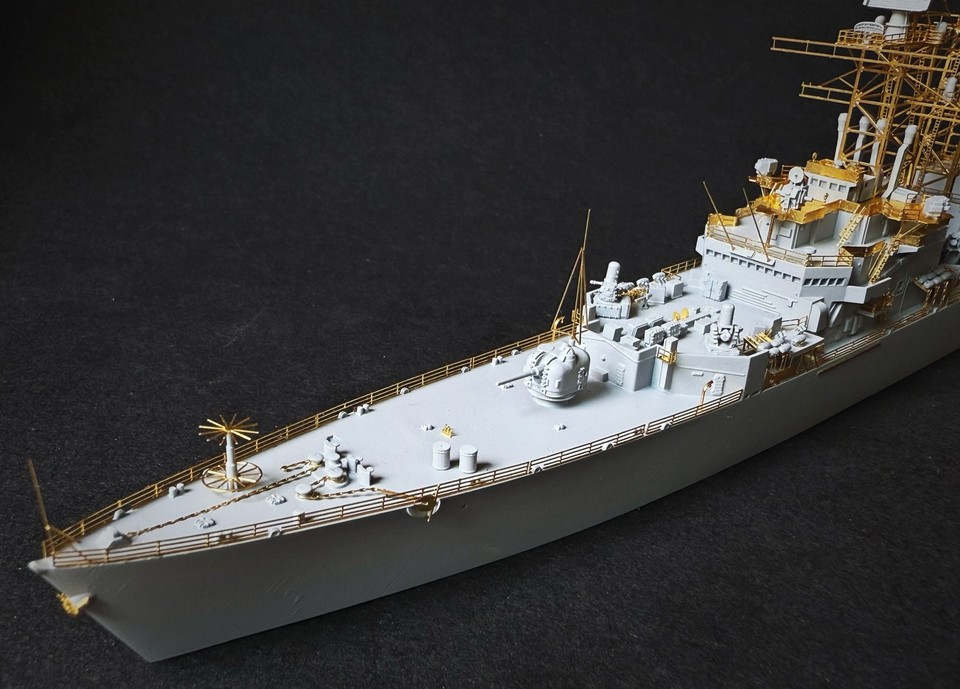 EVModel S126 1/700 CGN-35 USS Truxtun class Guided Missile Cruiser ...