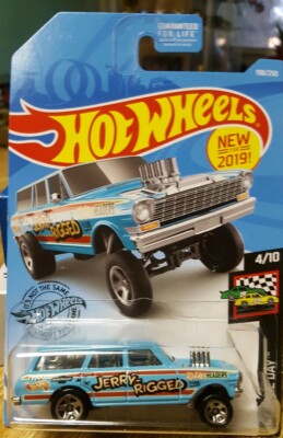 Hot Wheels HW Race Day '64 Nova Wagon Gasser - Jerry Rigged 1:64 2019 ...