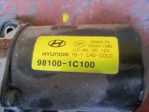 98100-1C100 Front Wiper Motor (Left Hand Drive Car) Hyundai Getz (Tb ...