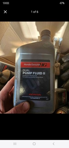 2 QUARTS HONDA OEM Dual Pump Fluid II 08200-9007 for sale online | eBay