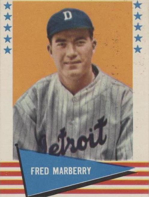 1961 Fleer Baseball Greats - Fred Marberry #125 for sale online | eBay