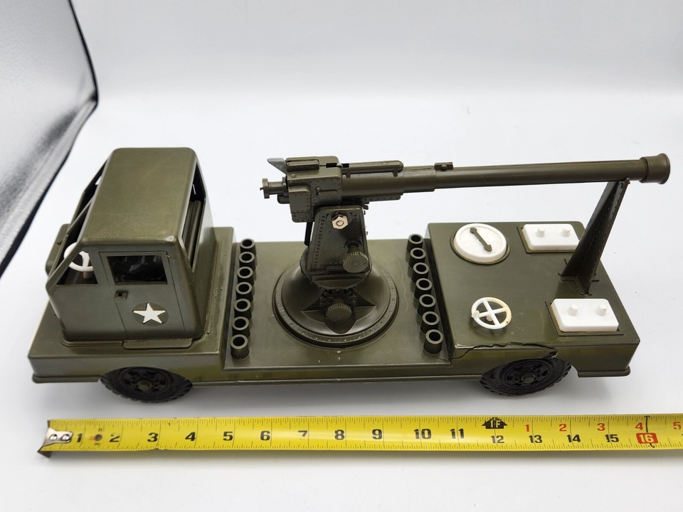 Vintage Premier Long Range Atomic Cannon w/ Truck Fires Harmless ...