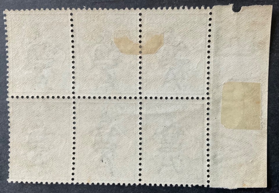 Australia 1913 block of 6 1/2d green Kangaroo stamps mint hinged | eBay ...