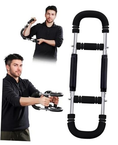Twister Arm Exerciser, Adjustable Spring Workout Bar, Forearm Triceps ...