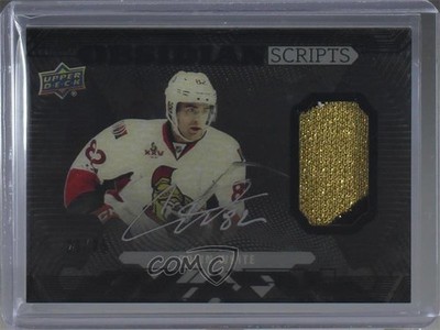 2017-18 SPx UD Black Obsidian Material Scripts Rookies Onyx /35 Colin ...