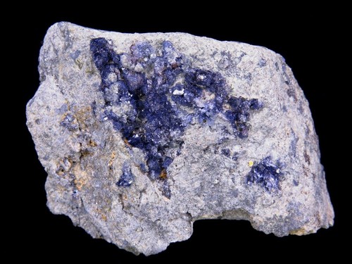 Natural Blue Quartz Crystal Mineral Specimen - Olvera, Spain / 8 x 5 x ...