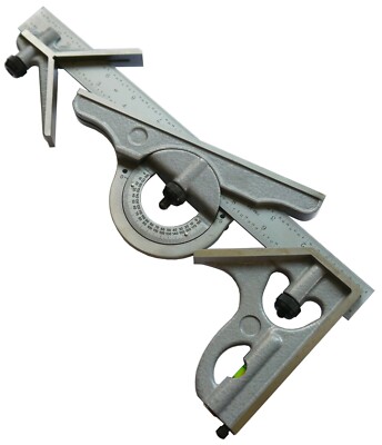 PEC 12" 4 pc Combination Square (4R) USA (7118-4R) | eBay