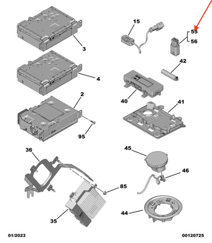 PEUGEOT 2008 USB Port 98217039DX New Genuine | eBay