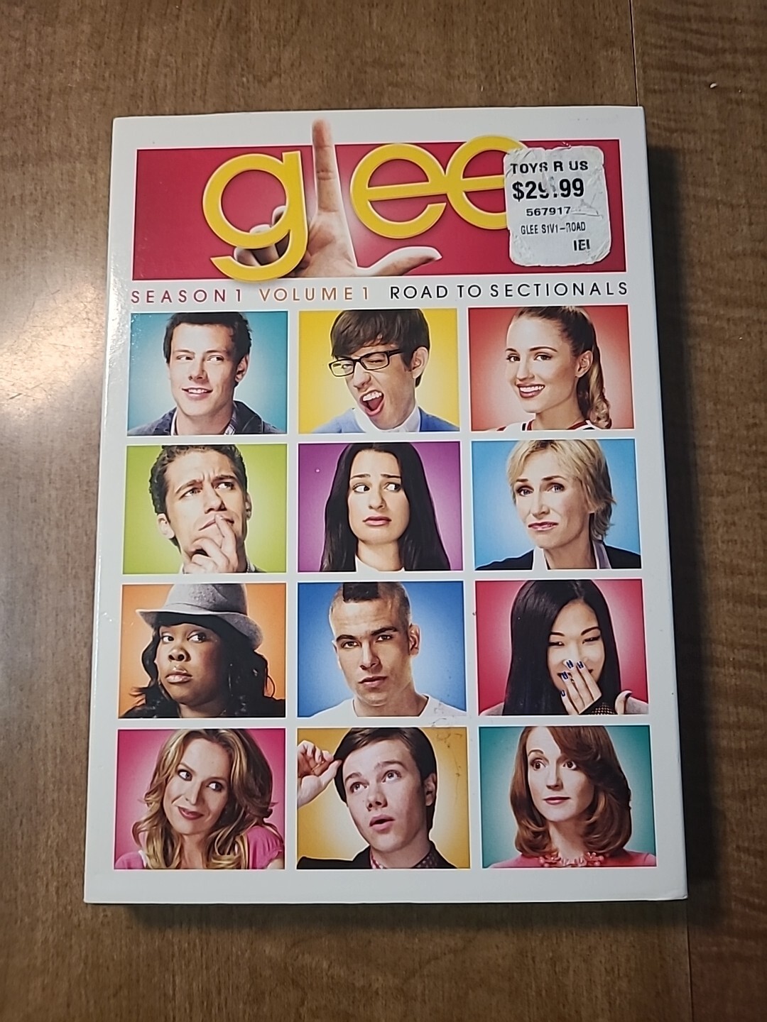 Glee: Season 1 Volume 1: Road to Sectionals W/Slipcover (DVD, 4-Disk ...