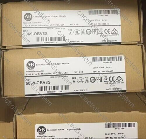 New Sealed AB 5069-OBV8S SER A Compact I/O 8-Ch Safety Output Module ...
