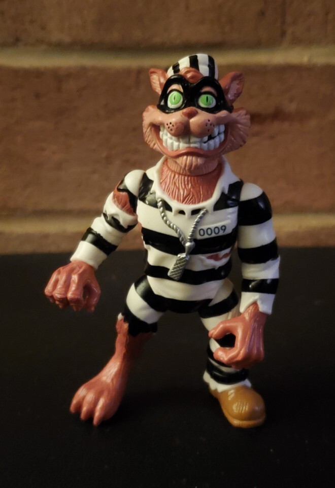 Tmnt Vintage Scratch The Cat (Rare) 1993 Figure Only | eBay