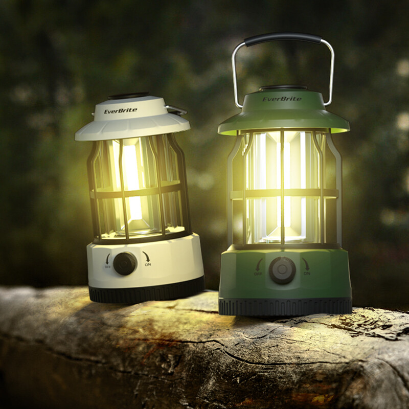 EverBrite LED Camping Lantern USB C Rechargeable Lantern Stepless ...