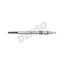 4x GLOW PLUG DG-117 FOR MERCEDES-BENZ C-CLASS/T-Model/Sportscoupe ...