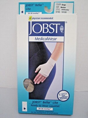 Jobst - Bella Lite GAUNTLET Glove Beige Compression 20-30 | eBay