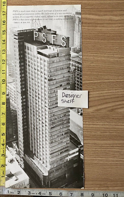 PSFS Savings Fund Society Building, Philadelphia Black & White Book ...