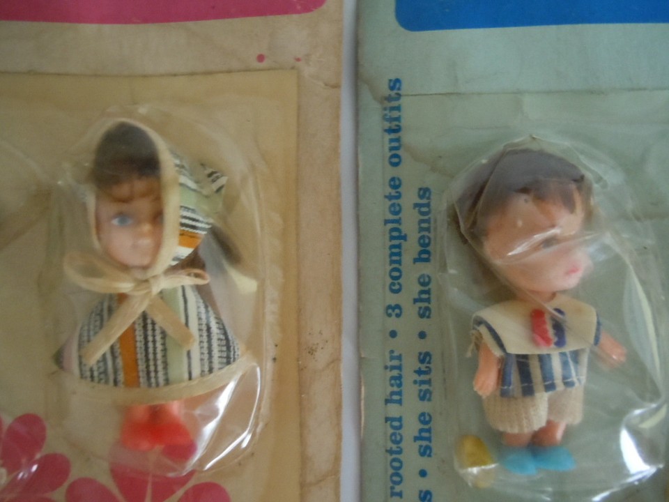 RARE SET MINI DOLLS KIDDLE KLONE / CLONE & ACCESSORIES: EXTRA OUTFITS ...