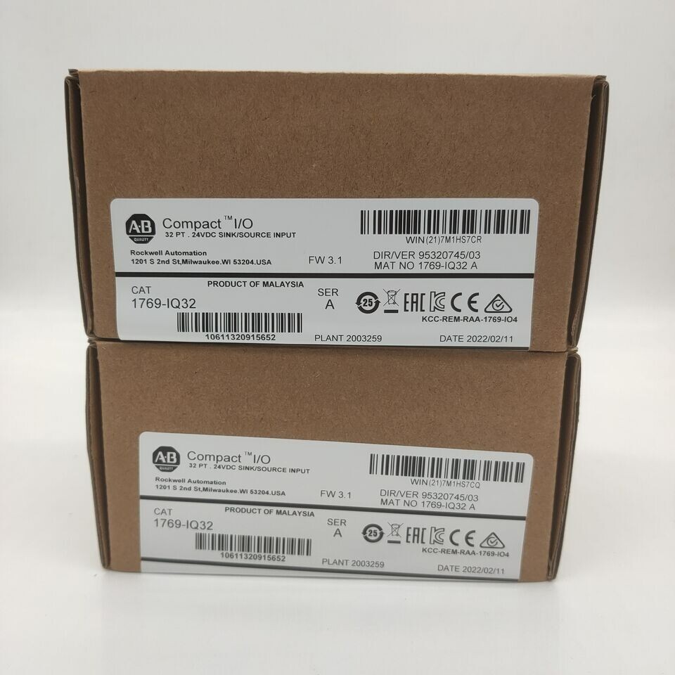 NEW Allen-Bradley 1769-IQ32 /A CompactLogix 32 Pt 24VDC Input Module AB ...