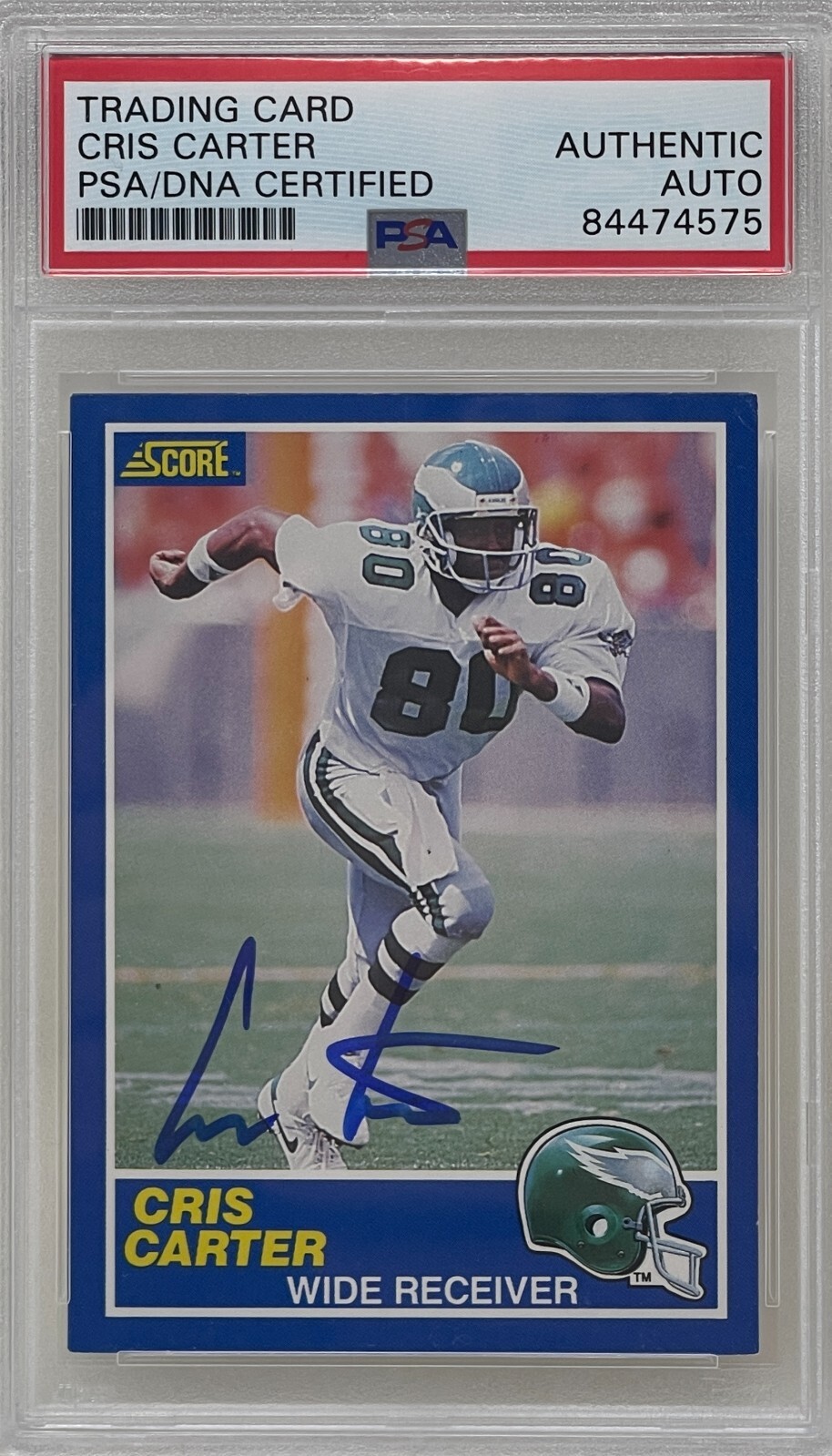 Cris Carter Autographed Memorabilia | Signed Photo, Jersey ...