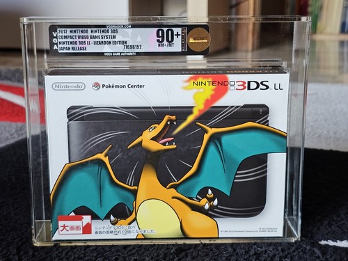 Nintendo 3DS LL LIZARDON Pokémon Center -NEW VGA 90+ Charizard Japanese ...