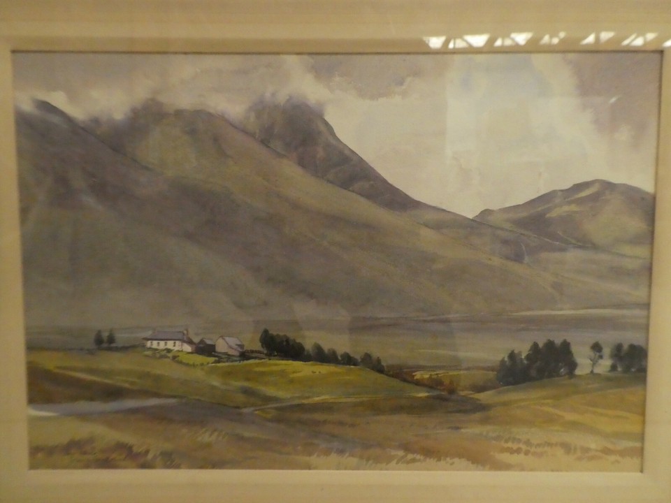 LANDSCAPE PAINTING JOHN CHARLES GOODCHILD BEN NEVIS -AUSTRALIAN ARTIST ...