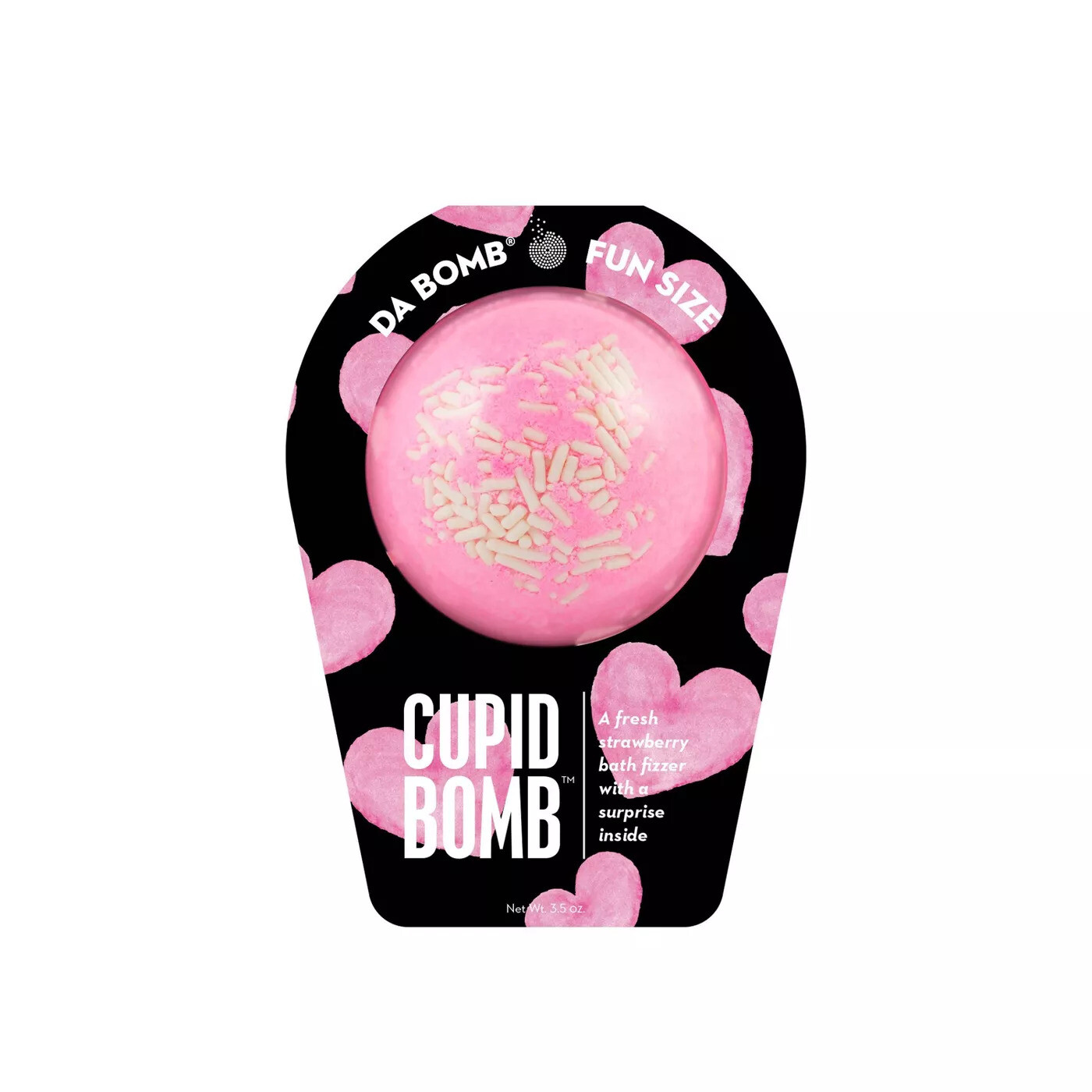 Da Cupid Bomb Strawberry Bath Fizzer with a Surprise Inside Bath Bomb 3 ...
