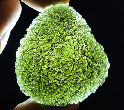 190.5ct Green Tektite MOLDAVITE - Top QUALITY !!! - Czechia, Dobrkovská ...