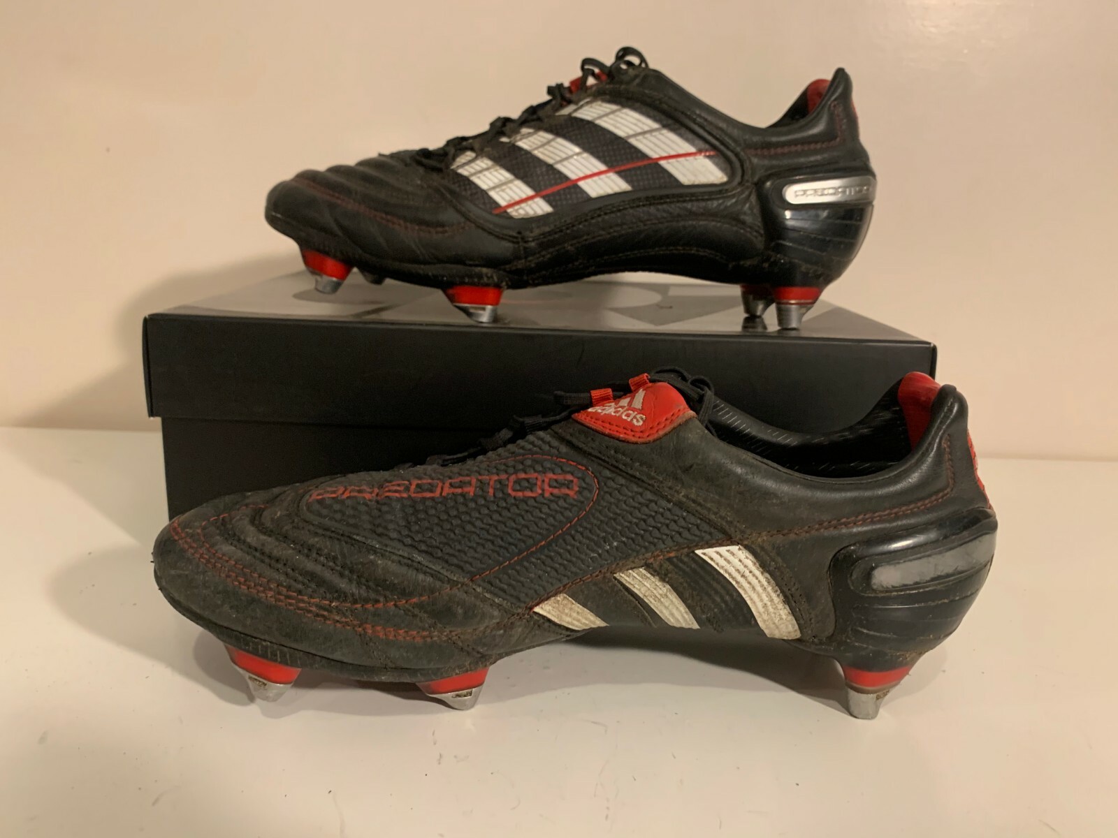 Adidas Predator Powerswerve Pulse Red 10,5 10 44 2/3 … - Gem