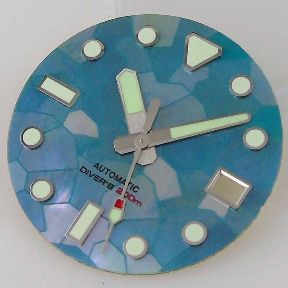 29mm Manual Splice MOP Shell Dial Face Fit NH35 NH35A NH36A 7s26 Date ...