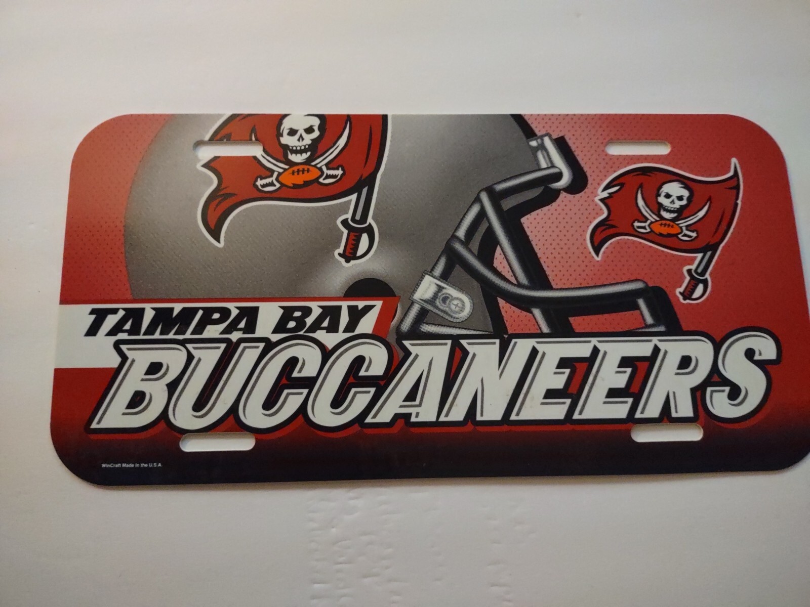 Tampa Bay Buccaneers license plate lot (2) 2003 XXXVII Champs VTG NEW ...