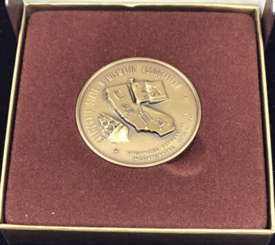California State Numismatic Association Convention 1961 Medal Token | eBay