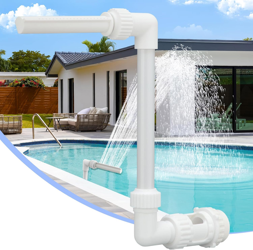 Pool-Fountains for Above/In-ground Pools - Pool Waterfall Return Jet ...