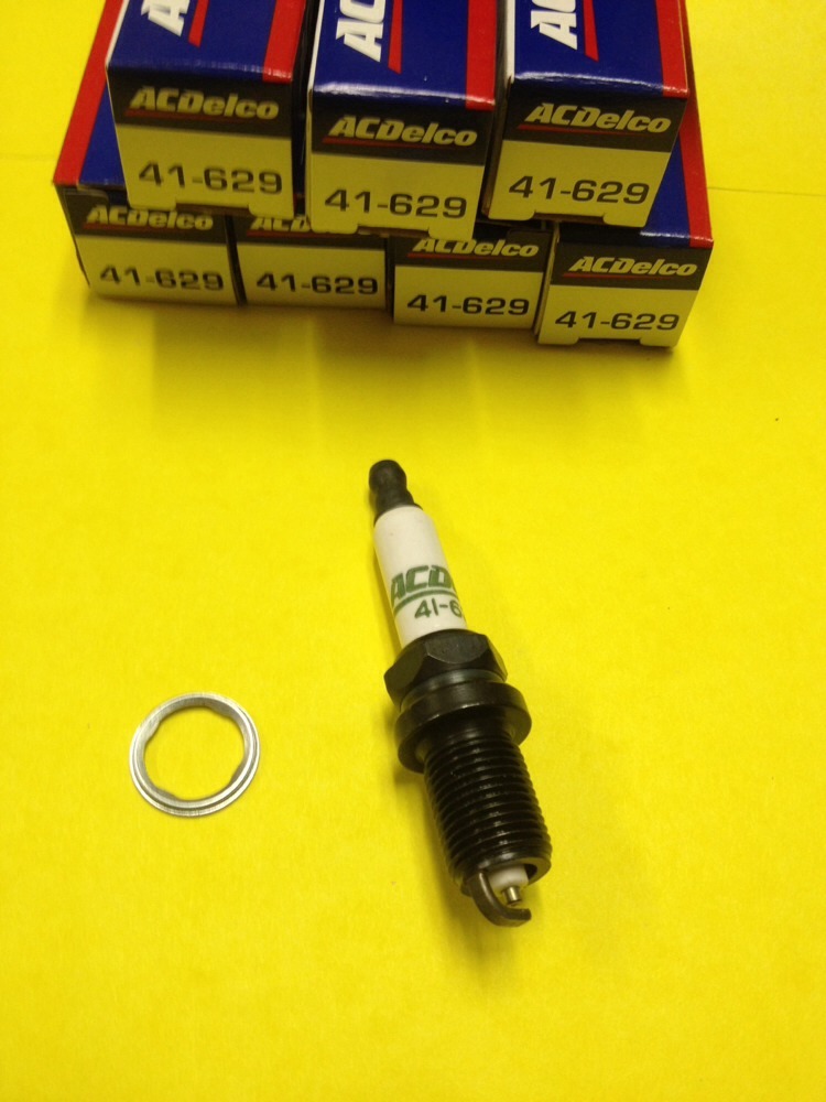 AcDelco Spark Plugs 41-629 in original box set of 4 plugs 88901233 | eBay