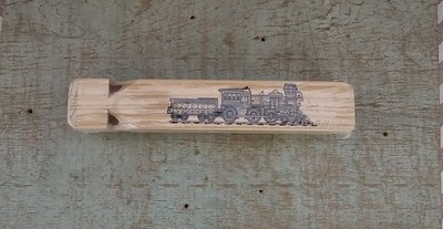 Real Wood Train Whistle-Authentic Train Sound Wooden Whistle New Sealed ...