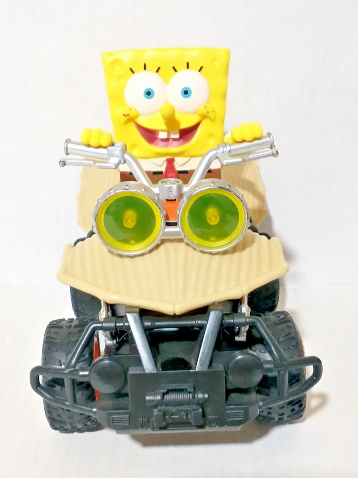 RARE - 2013 Spongebob Squarepants - Remote Control Vehicle / RC ATV ...