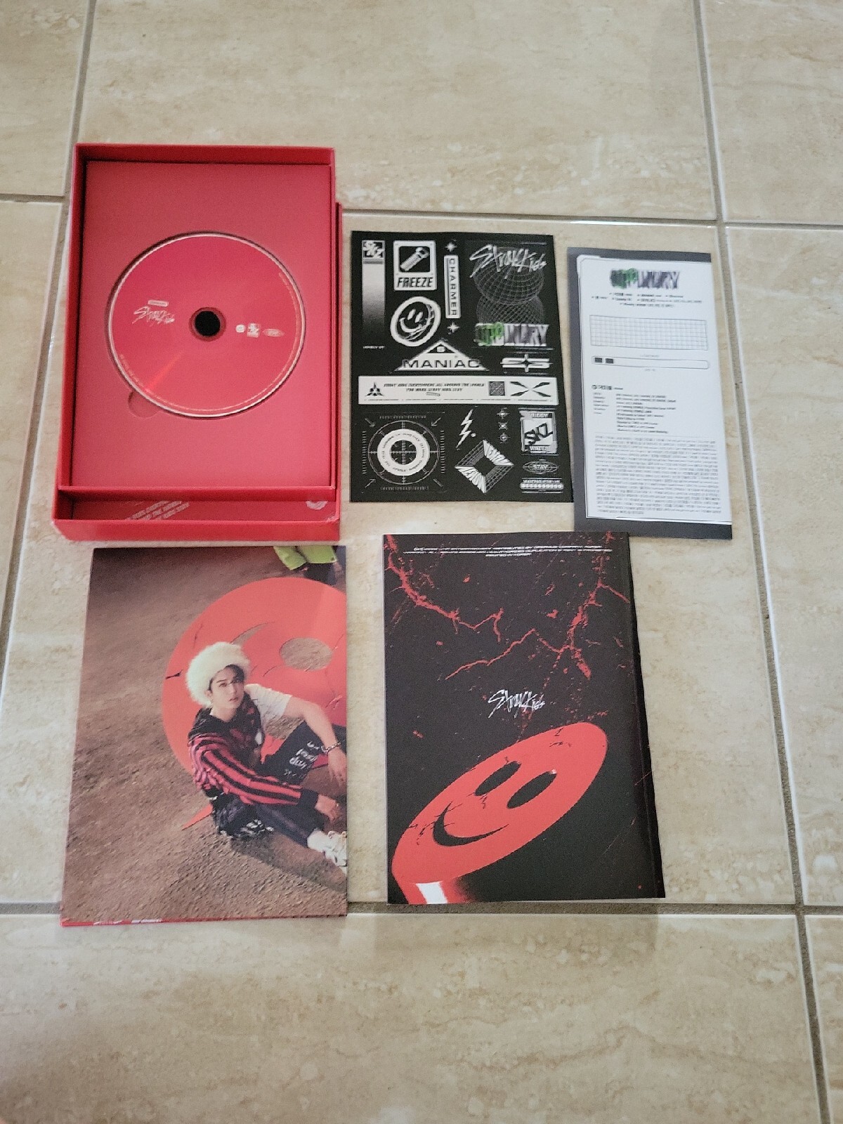 Stray Kids Oddinary Mask Off Version Music Album- Red | eBay