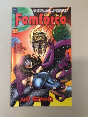 Femforce 123 AC comics Nightveil Synn Paragon Rare Htf (FF02) | eBay