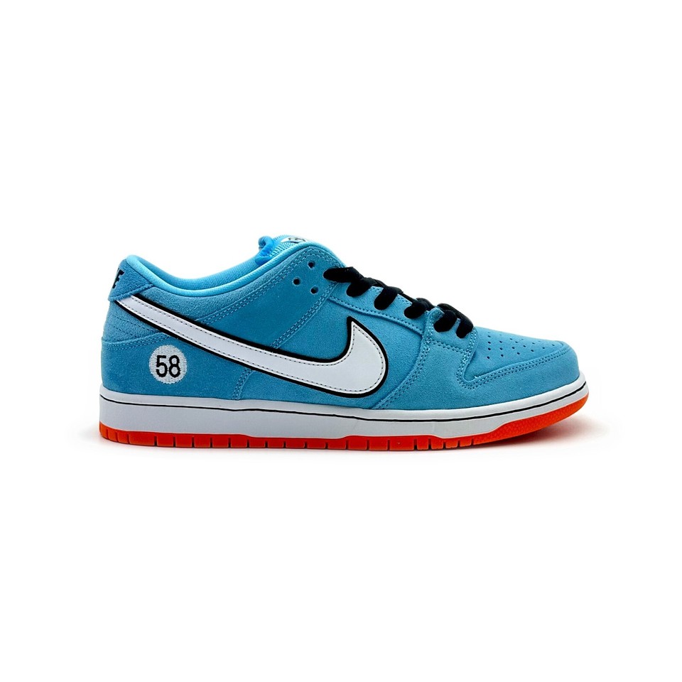 BQ6817-401 Nike SB Dunk Low Club 58 Gulf Racing Blue Chill Safety ...