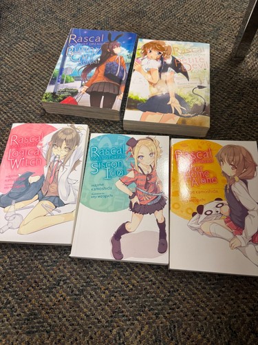 Rascal Does Not Dream Manga Volumes 1-5 Seishun Buta | eBay