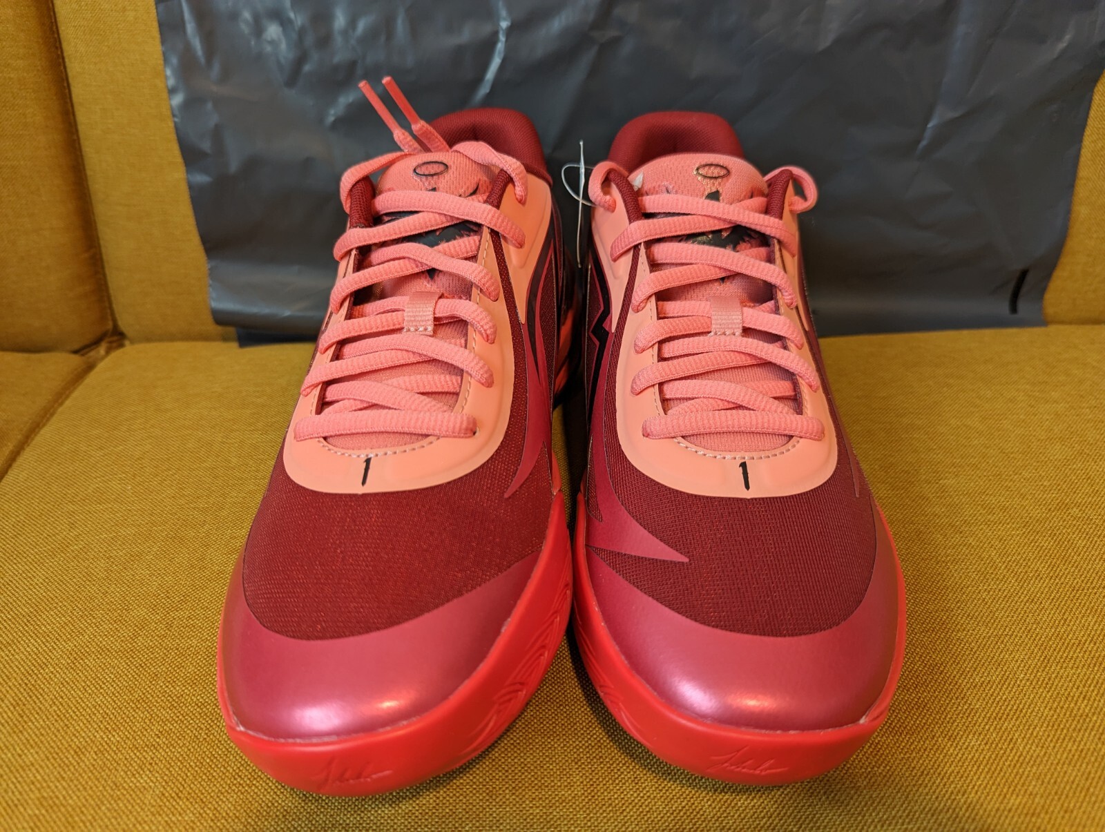 Super Rare Puma MB.02 Lo Promotion Sample Men's Size 9 Intense Red ...
