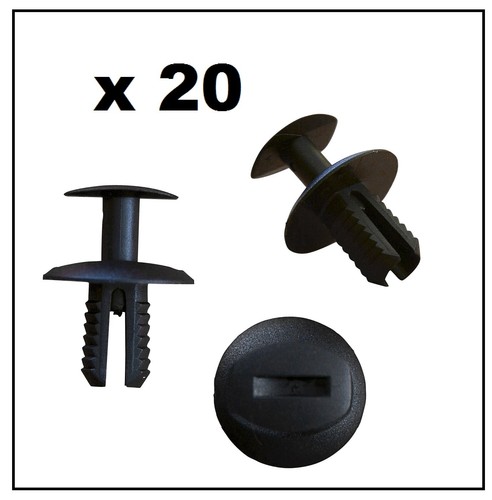 20 x MERCEDES Wheel Arch Lining and Rear Door Panel Trim Clips for ...