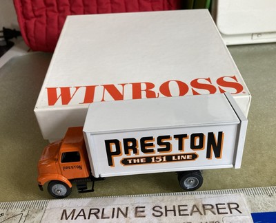 PRESTON 151 LINES STRAIGHT TRUCK WNIROSS TRUCK | eBay