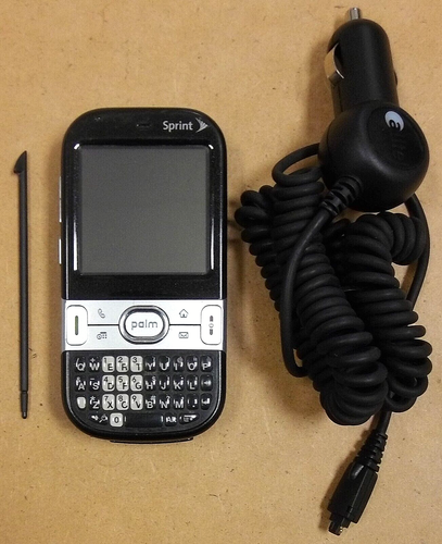 Palm Centro 690 - Black ( Sprint ) Very Rare palmOne Smartphone w/ Pen ...