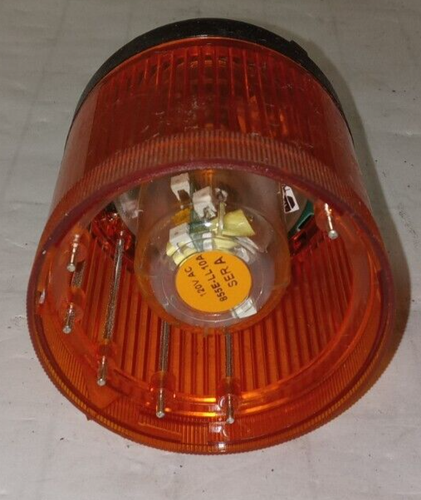 ALLEN BRADLEY AMBER STACK LIGHT 120 VAC STEADY LED 7 WATT 20 mA 855T ...