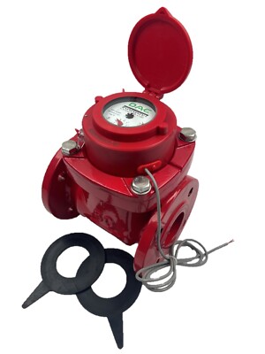DAE WP-200RP 2" Woltmann Hot Water Meter, Pulse Output, Gallon | eBay