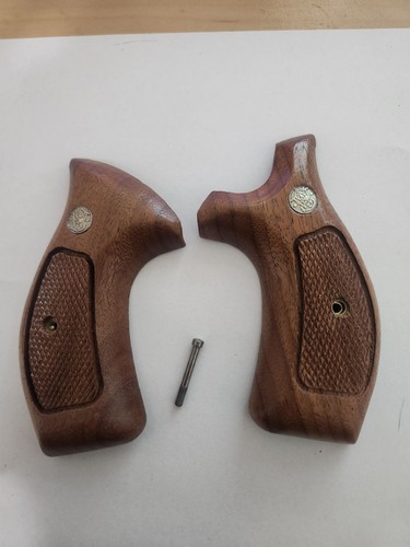 Smith and Wesson K/L Frame Round Butt Target Grips | eBay